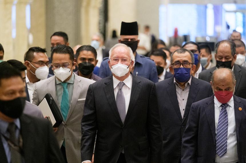 One down, four more cases to go for Malaysia's jailed ex-PM Najib | The ...