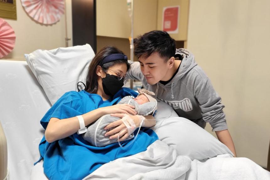 Singer Derrick Hoh is now a dad | The Straits Times