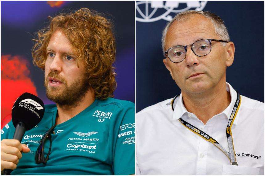 Formula One: Vettel accuses Domenicali of insensitive language on ...