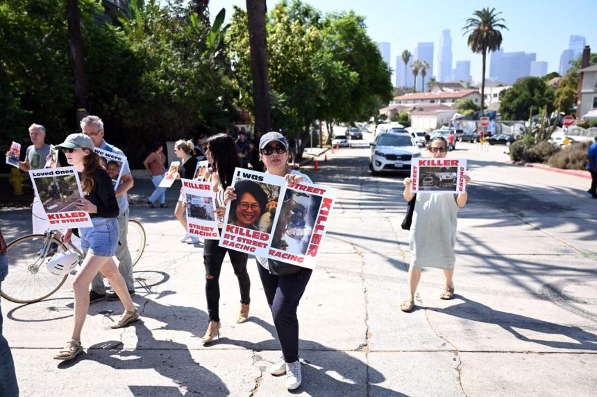 Los Angeles residents protest 'Fast and Furious' street races | The ...