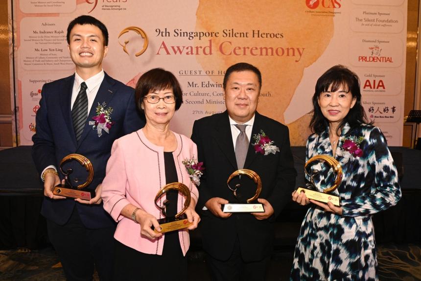 Single mother who finds time to help the community among four winners ...