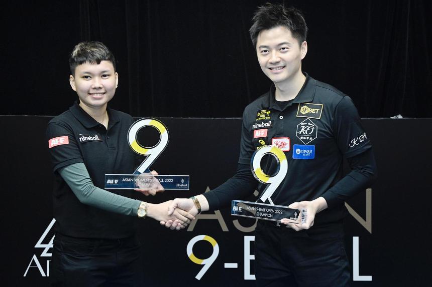 Cue sports: Taiwanese Ko, Filipina Centeno crowned Asian 9-Ball Open ...