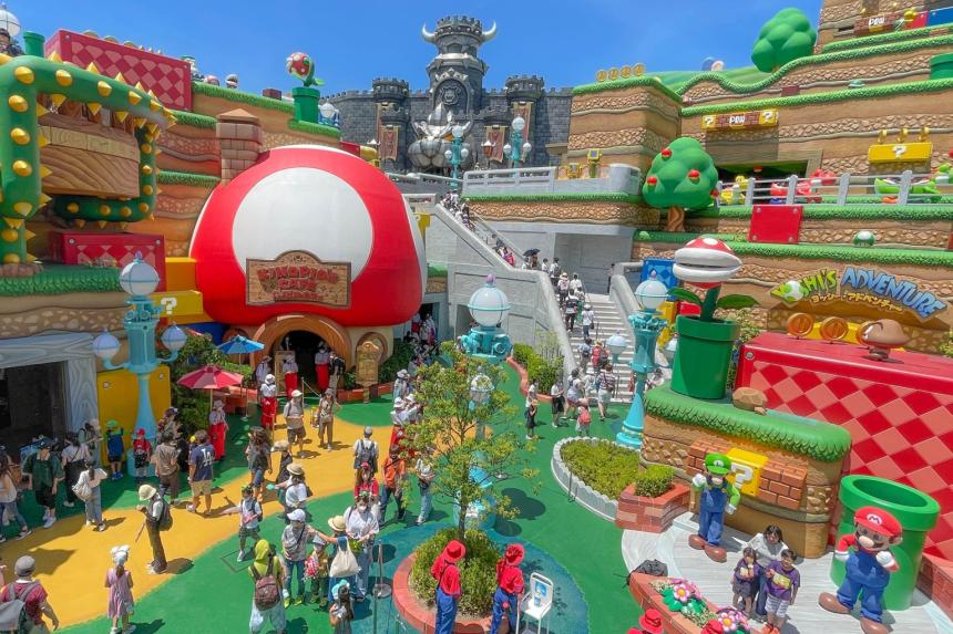 Osaka comes into its own: Step into a video game at Super Nintendo World, explore new sights ...