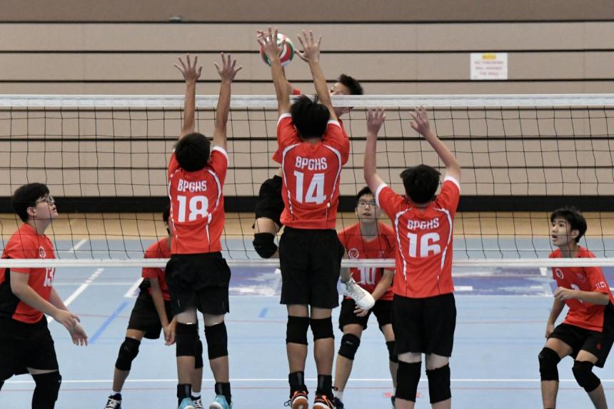 School sports: Bukit Panjang High retain C Div boys' volleyball title ...