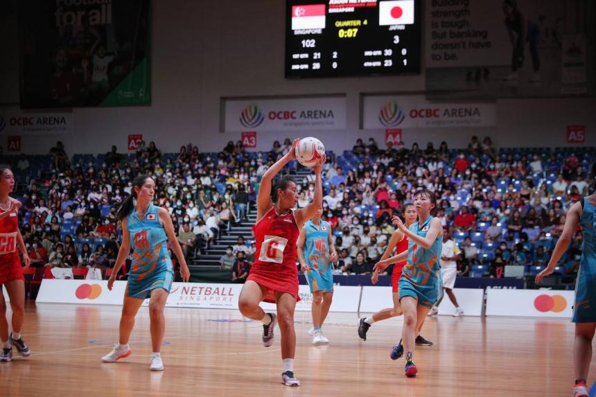 Netball: Singapore hit a century of goals, beating Japan 103-3 at Asian ...