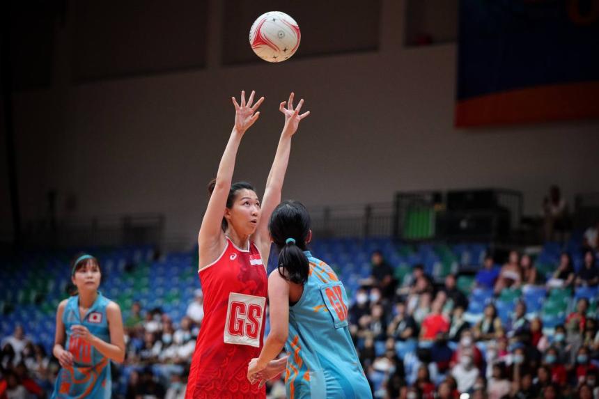 Netball: Singapore hit a century of goals, beating Japan 103-3 at Asian ...