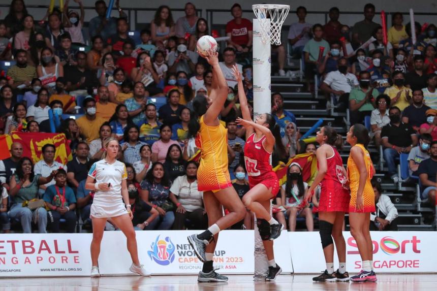 Netball: Near miss for Singapore as they fall 63-53 to Sri Lanka at ...