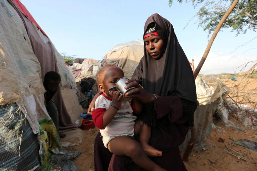 Over half a million young children in Somalia face acute malnutrition ...
