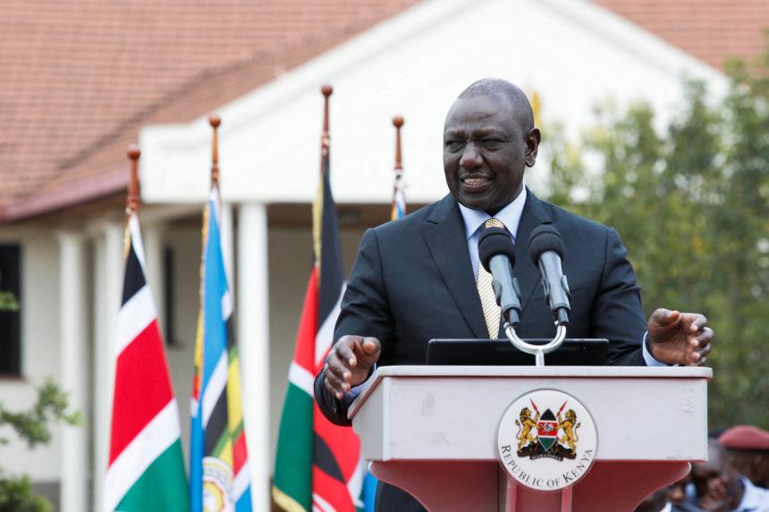 William Ruto to be sworn in as Kenya's president | The Straits Times