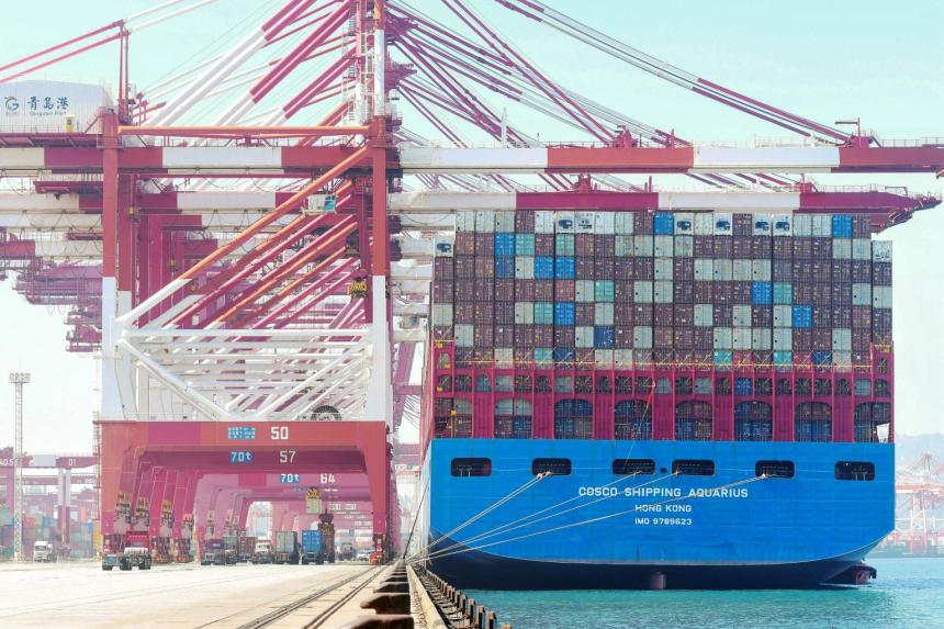 Demand weakens for goods from Asia, spelling end of shipping bonanza | The Straits Times