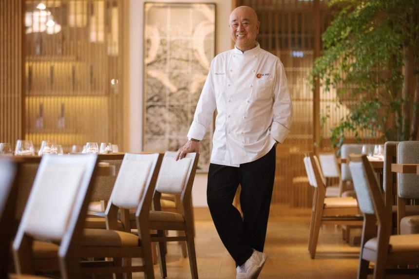 Chef behind Nobu restaurants is back in S’pore for F1, craves hawker ...