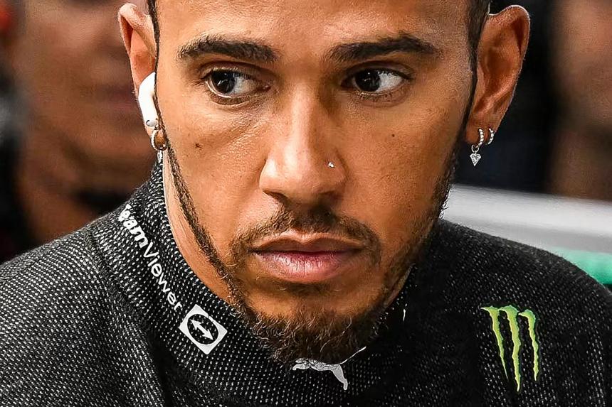 Formula 1 Hamilton Allowed To Wear Nose Stud But Mercedes Cop 35k Formula 1 Hamilton Allowed To Wear Nose Stud But Mercedes Cop 35k
