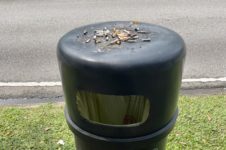 Your picture: Redesign trash bins to contain cigarette butts | The ...
