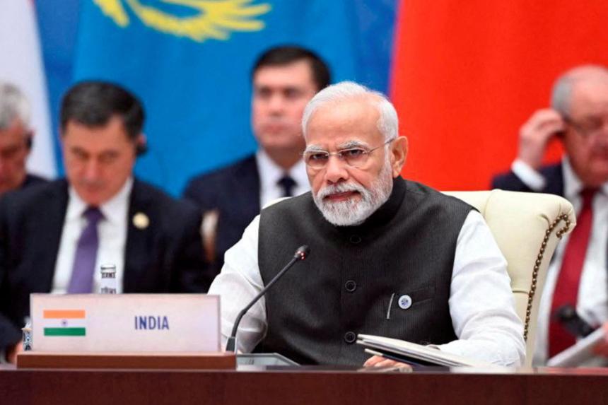 India's Modi says ready to contribute to peace efforts in Ukraine | The Straits Times
