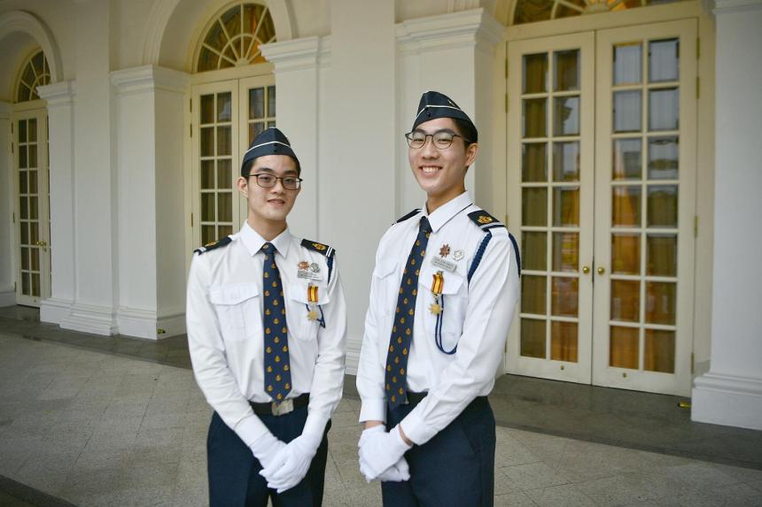 Eight Boys' Brigade members receive President's Award for going extra ...
