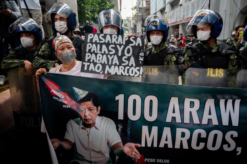 Marcos gets high approval ratings on 11 major issues except inflation ...