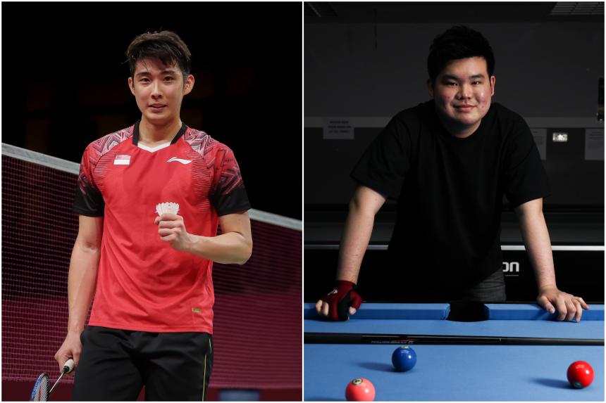 Badminton's Loh, pool player Yapp up for top award at returning ...