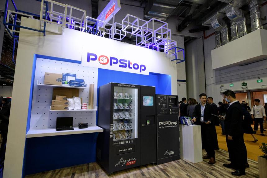 New SingPost facility to be set up at MRT stations for users to send ...