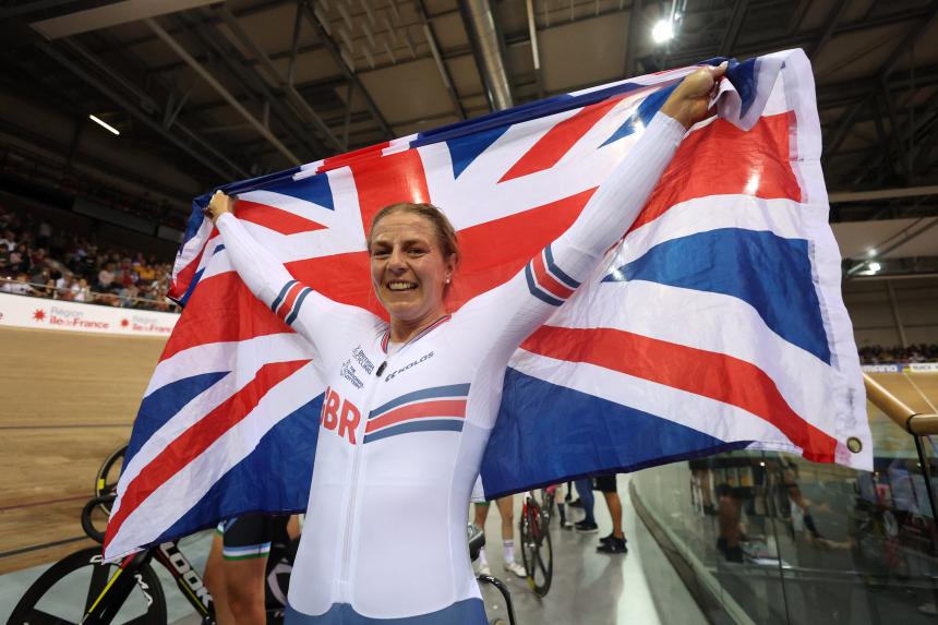 Cycling: Britain's Neah Evans wins first world title in women's points ...