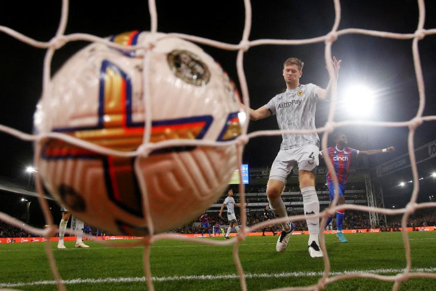 Football: Palace fight back to grab 2-1 win over Wolves | The Straits Times