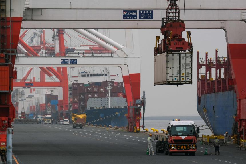 Japan imports surge to record on weaker yen, fanning inflation fears ...