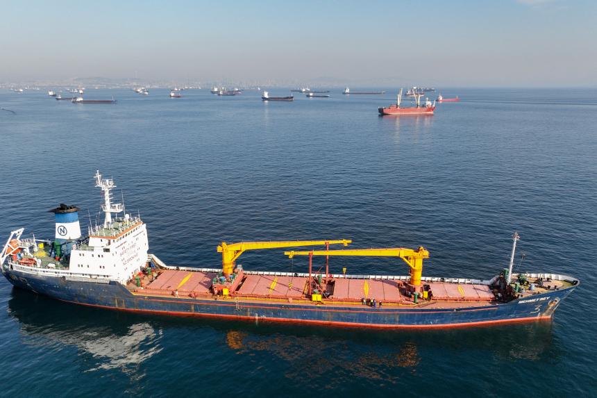 Ukraine grain exports to transit Black Sea corridor on Thursday | The ...