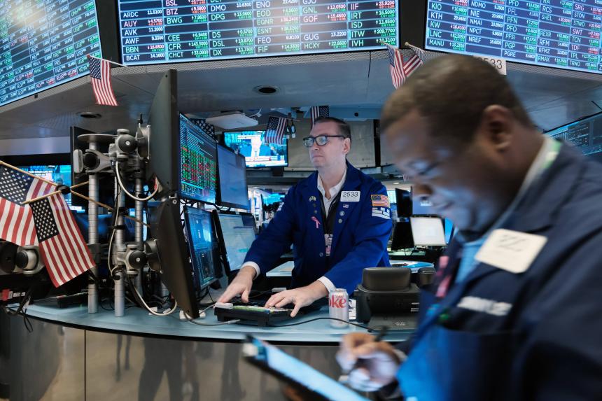 US stocks fall as market anxiously awaits Fed decision | The Straits Times