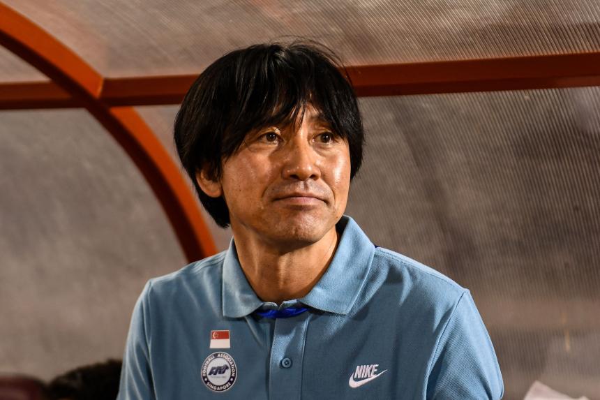 Football: Singapore coach Nishigaya issues challenge to Lions after naming provisional AFF C ...
