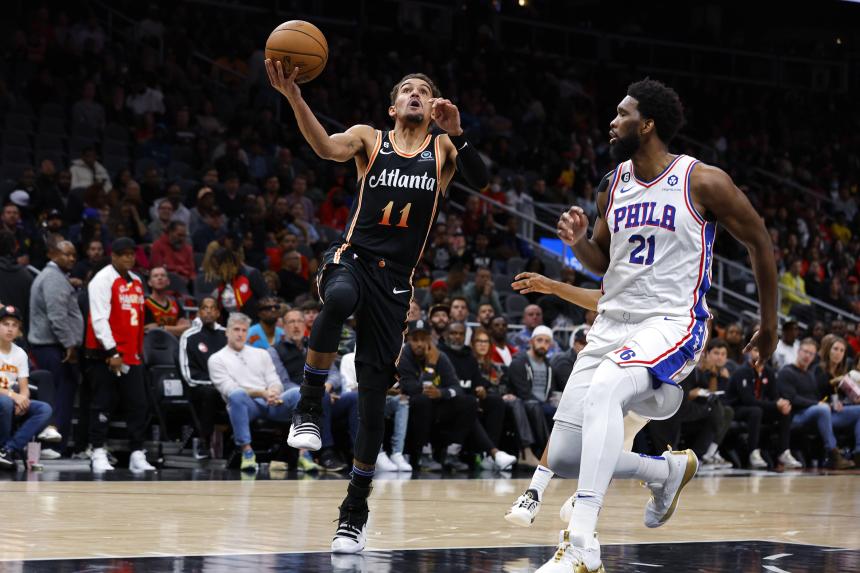 NBA: Trae Young leads high-scoring Hawks past 76ers | The Straits Times