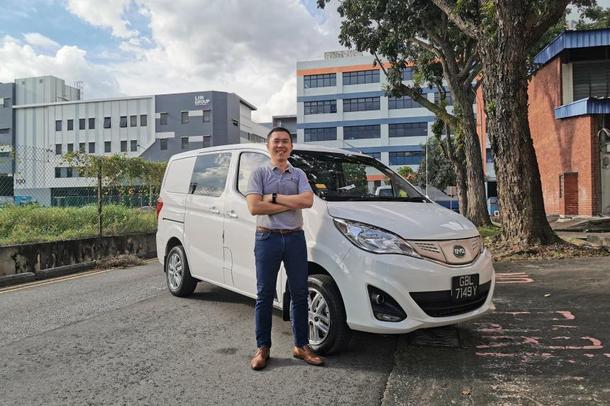 Me And My Car: Electric van makes sense for eco-warrior | The Straits Times