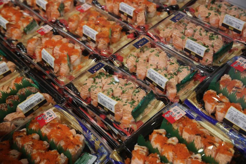 Raising the bar: Pair sushi and sashimi with beer and highballs at Don Don Donki | The Straits Times