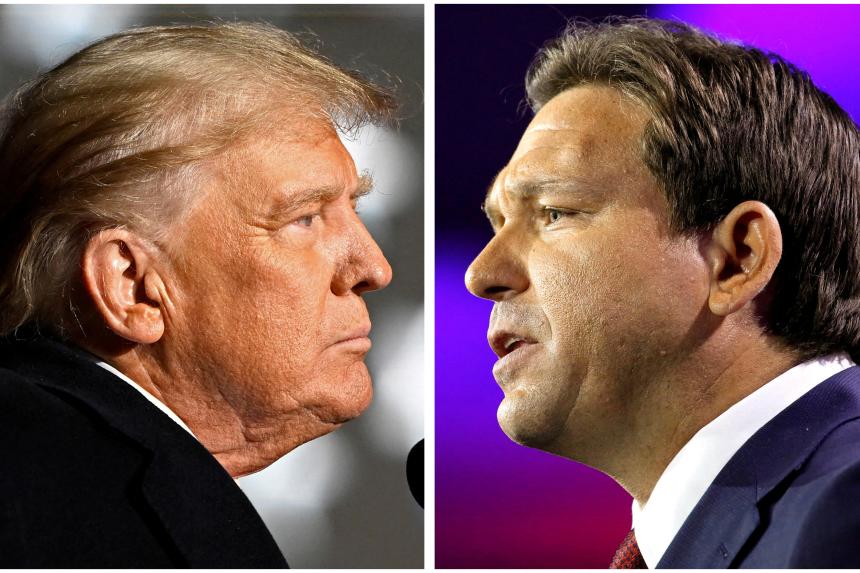 Ron vs Don: The Republican battle for 2024 has already begun | The ...