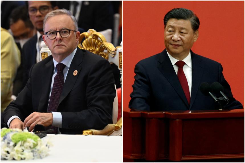 Australia PM Albanese to meet with China's Xi on Tuesday | The Straits Times
