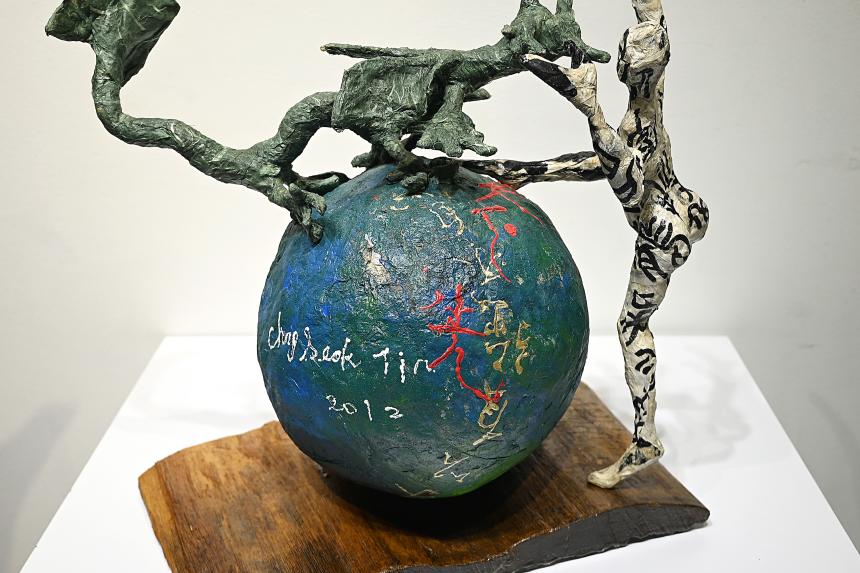 Artists Lim Yew Kuan and Chng Seok Tin: 18-year age gap, but whose art ...