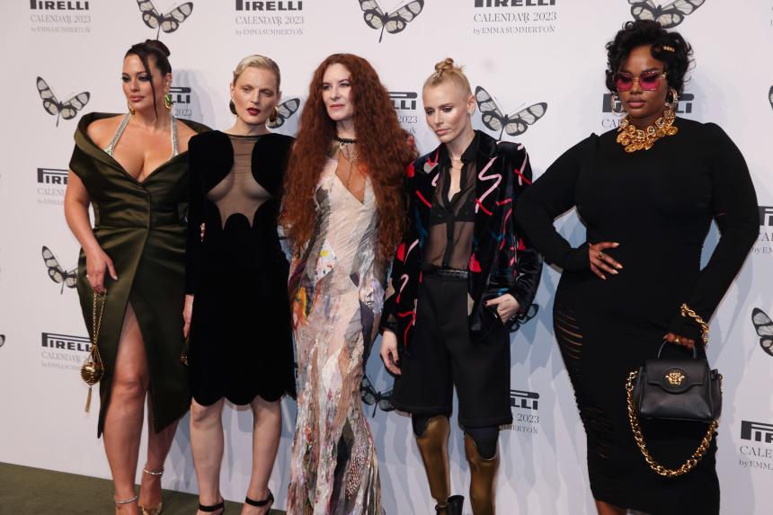 Pirelli calendar puts model muses at the forefront of 2023 edition ...