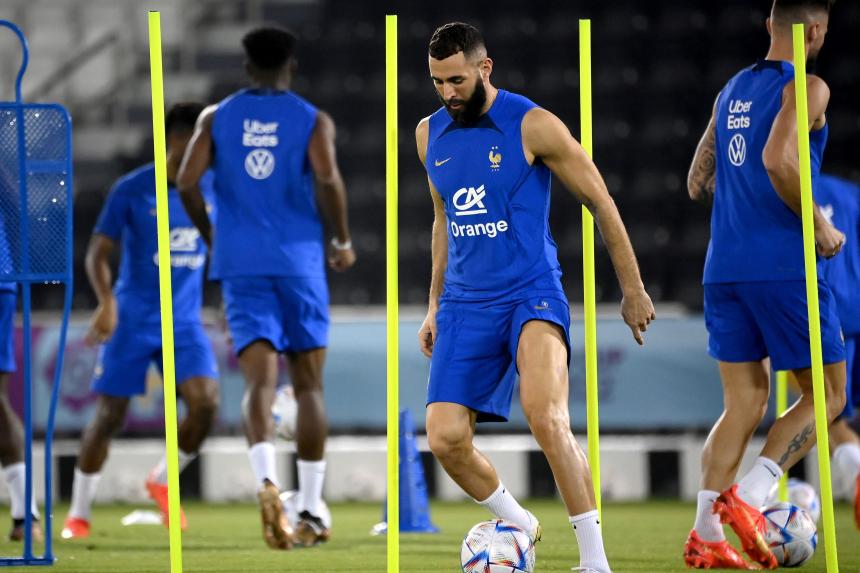 Football: Benzema injured on return to full training for France | The ...