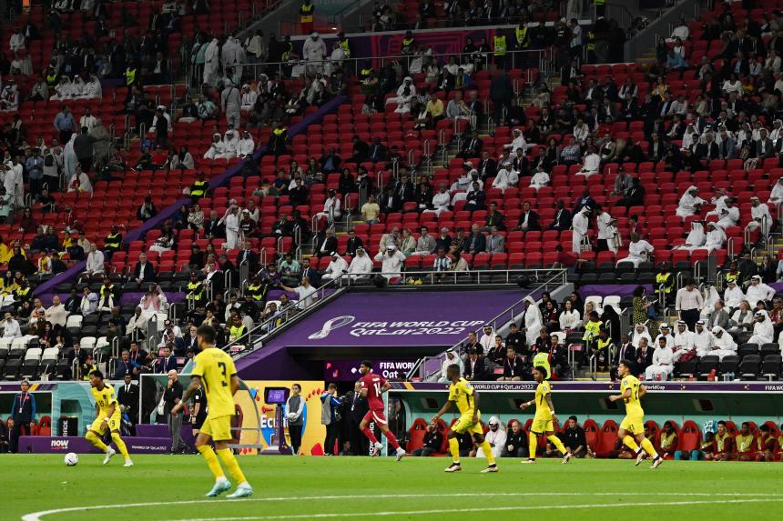 World Cup: Nervous Qatar 'felt supported' despite fan exodus in opener ...