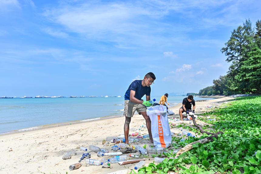 East Coast Park clean-up initiative wins inaugural award for tackling ...