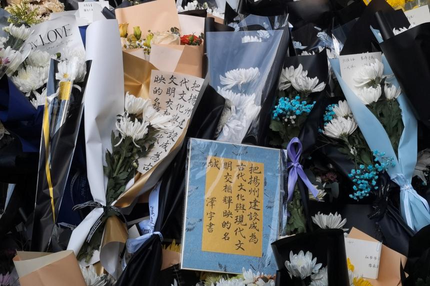 Jiang Zemin's body arrives in Beijing as hundreds pay respects in Hong ...