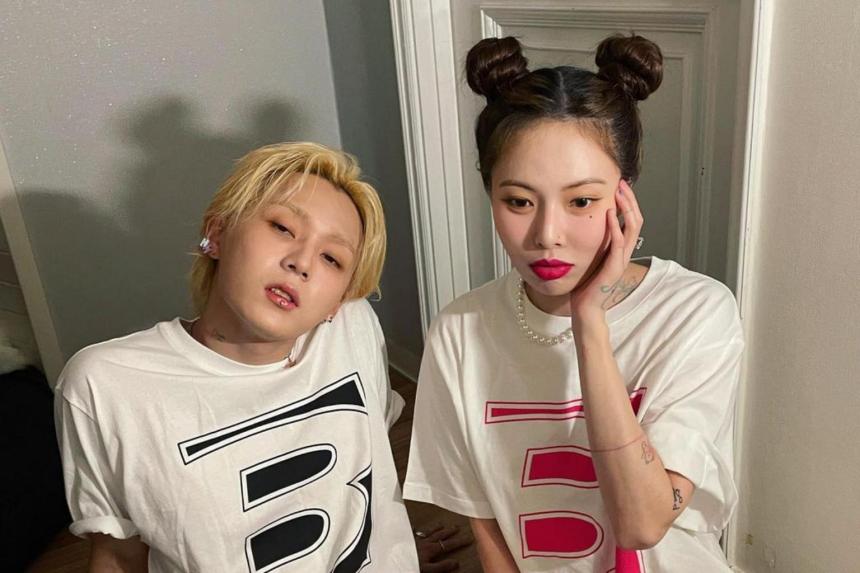 K-pop idols HyunA and Dawn break up | The Straits Times