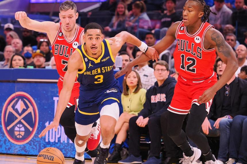 NBA: Warriors dump Bulls to extend home winning streak; Hawks down the ...