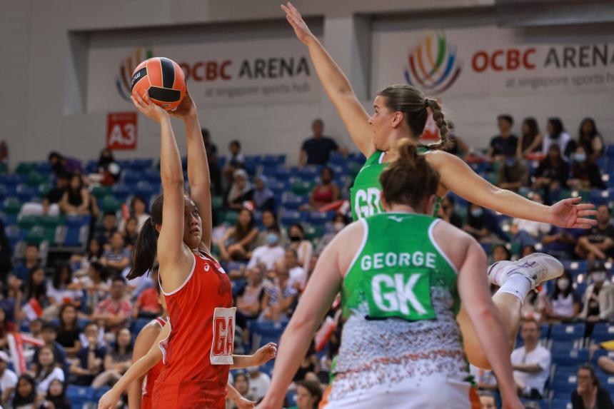 Netball: Singapore clinch 47-45 win over Ireland in Nations Cup ...