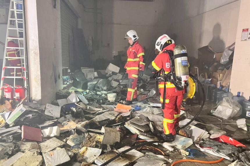 Fire at Malaysia’s finance ministry may be due to renovation work: Police | The Straits Times