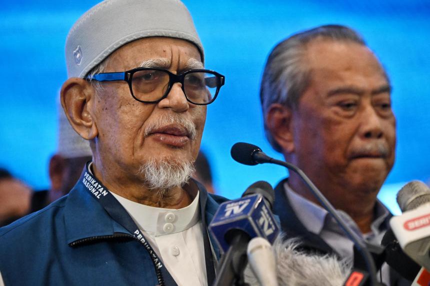 PAS chief: PN not funded by gambling money | The Straits Times