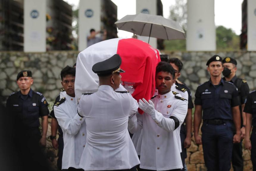 Fallen NSF firefighter Edward Go promoted; SCDF holds observance ...