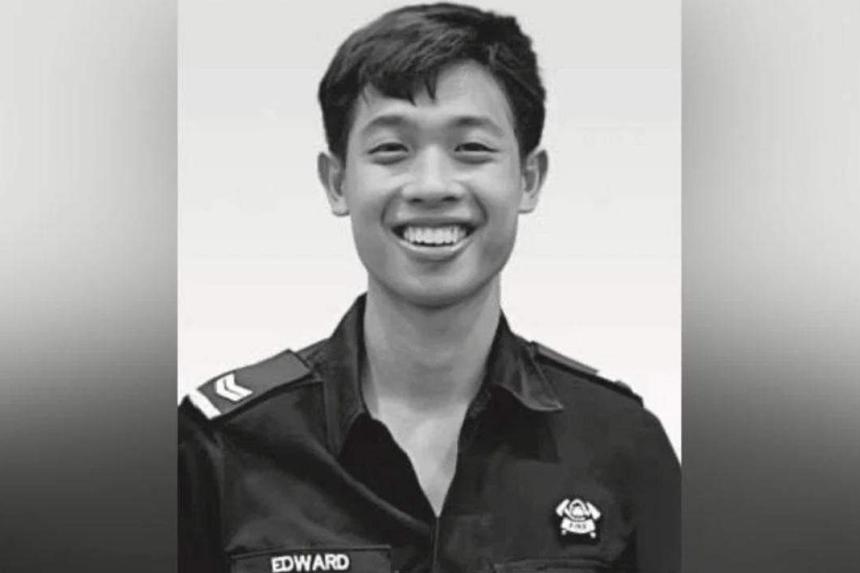 Fallen NSF firefighter Edward Go promoted; SCDF holds observance ceremony | The Straits Times