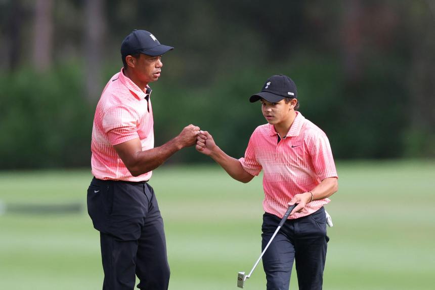 Golf: Team Thomas lead PNC Championship with Woods duo in pursuit | The ...