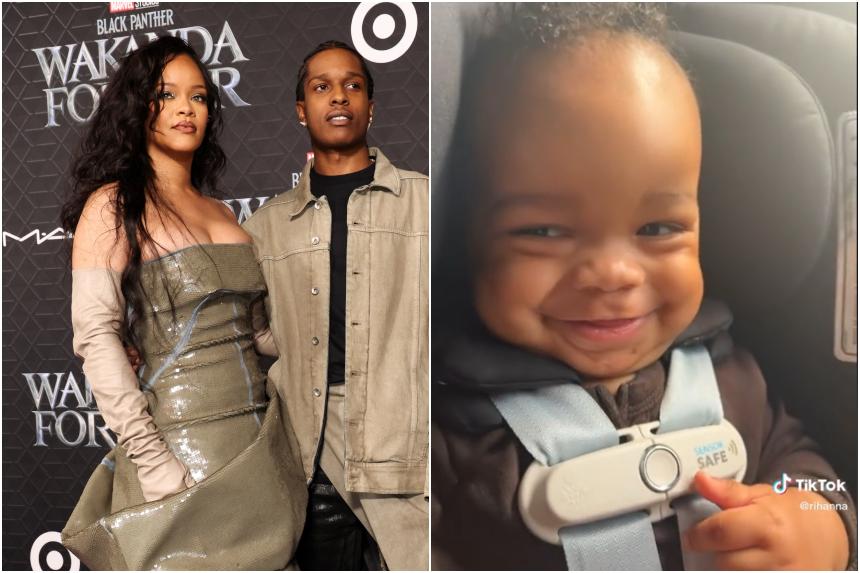 Rihanna shares first video of her baby boy | The Straits Times