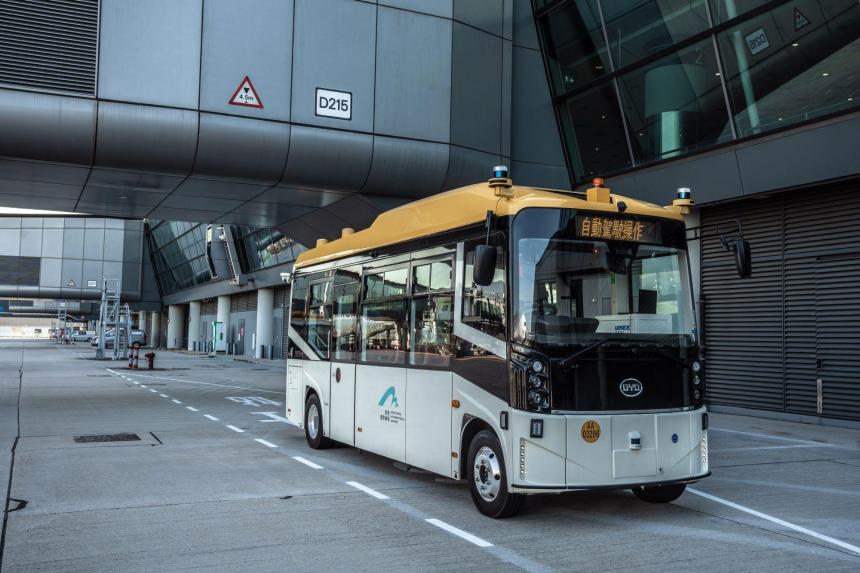 Hong Kong airport’s robobus offers glimpse of driverless future | The ...