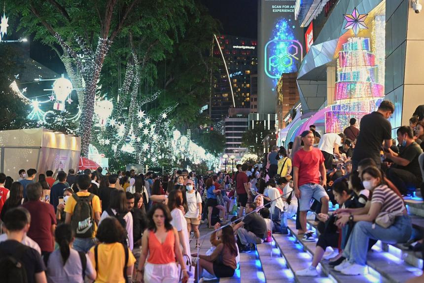 Heading to Orchard Road on Christmas Eve? Avoid crowds with digital map ...